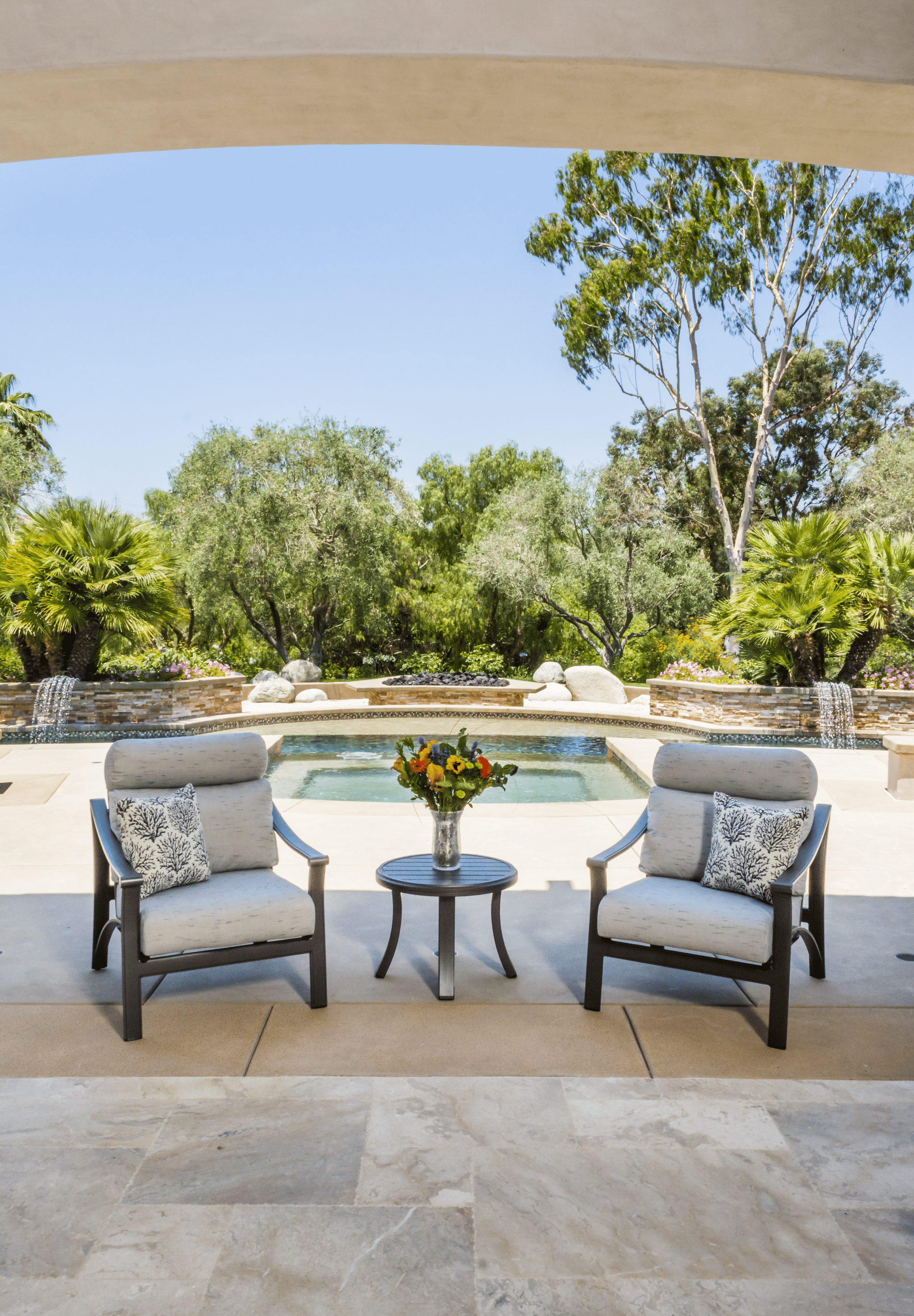 Tropitone Corsica Collection: Luxurious Outdoor Dining Chairs & Chaises